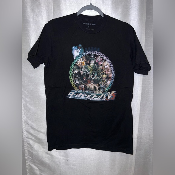 Hot Topic | Shirts | For Fans By Fans Danganronpa Game Black Promo ...